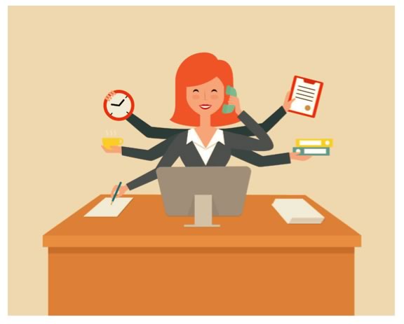 Estar ocupado no es sinonimo de ser productivo