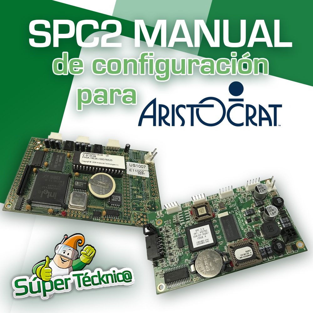 SPC2 tarjeta de Comunicacion, manual de configuracion para Aristocrat ...